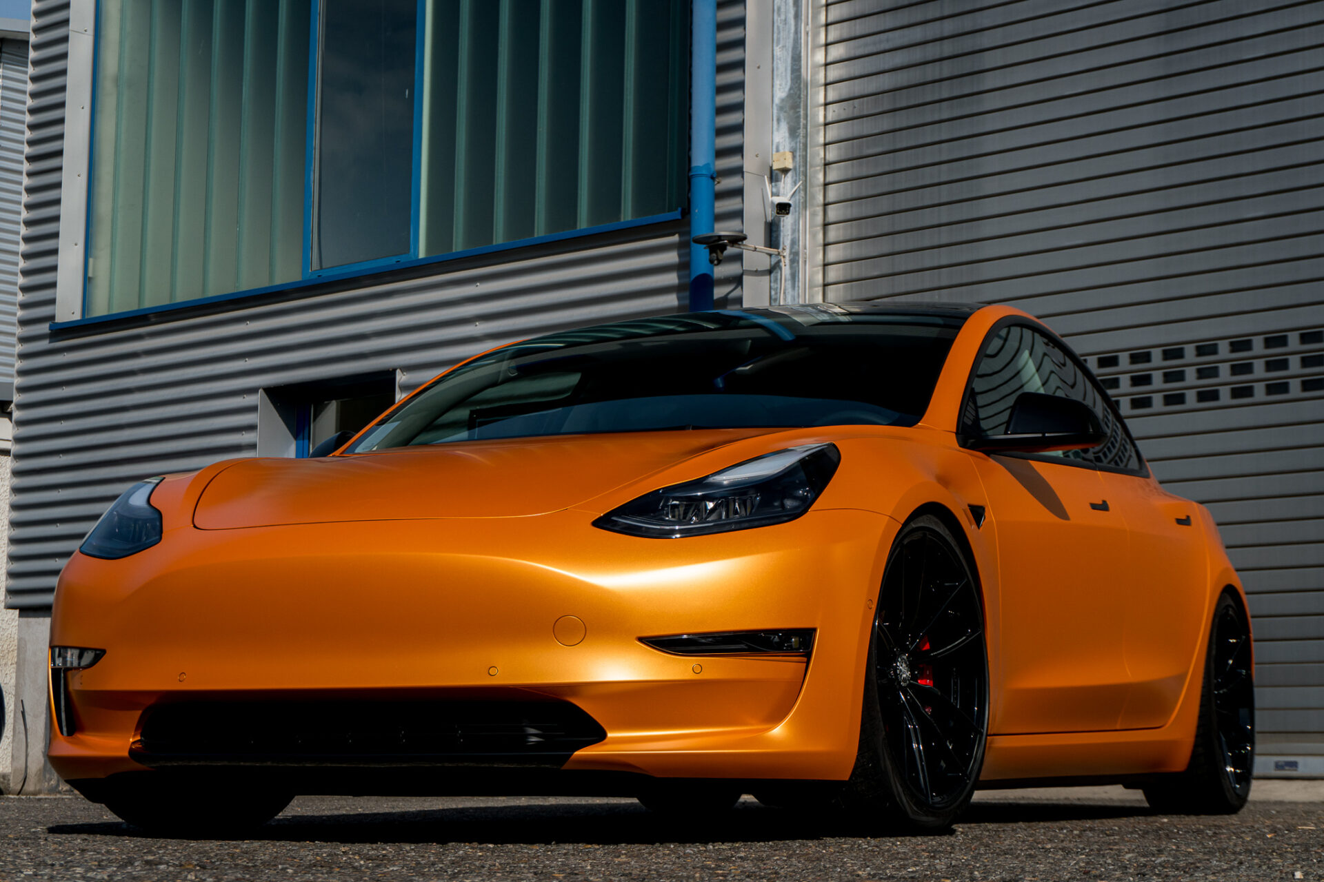Tesla Model 3 – Agent Orange – Folienart Keim