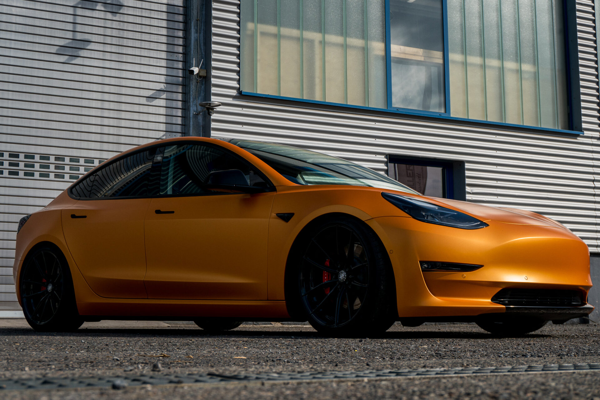 Tesla Model 3 – Agent Orange – Folienart Keim