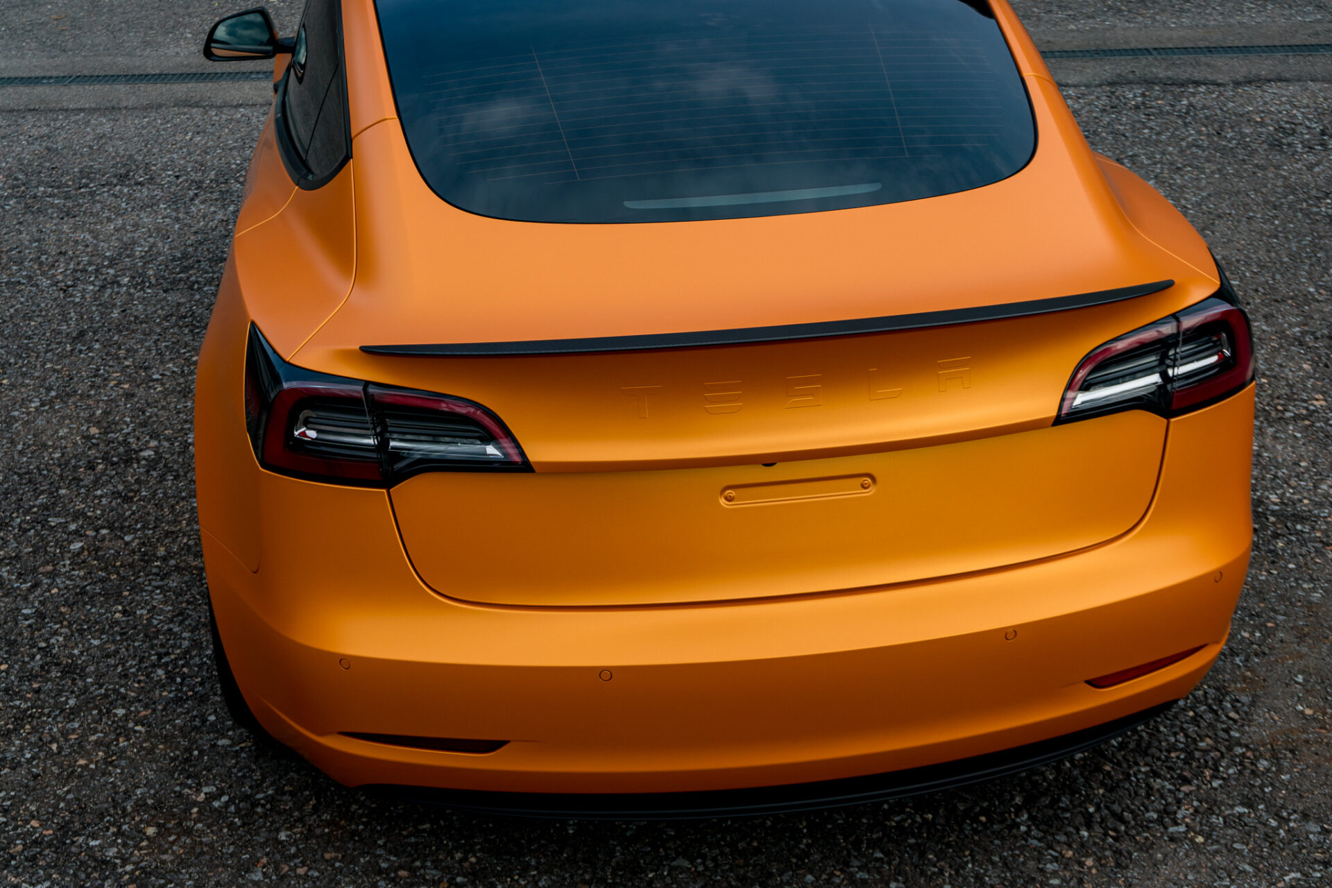 Tesla Model 3 – Agent Orange – Folienart Keim