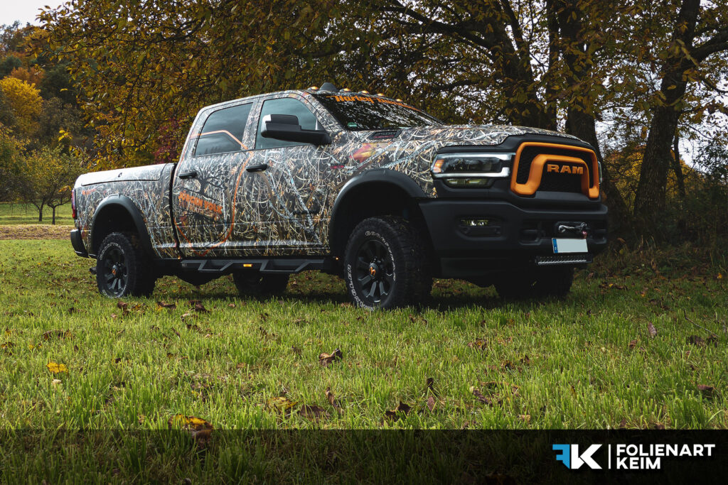 Dodge Ram – Real Tree Camouflage – Folienart Keim