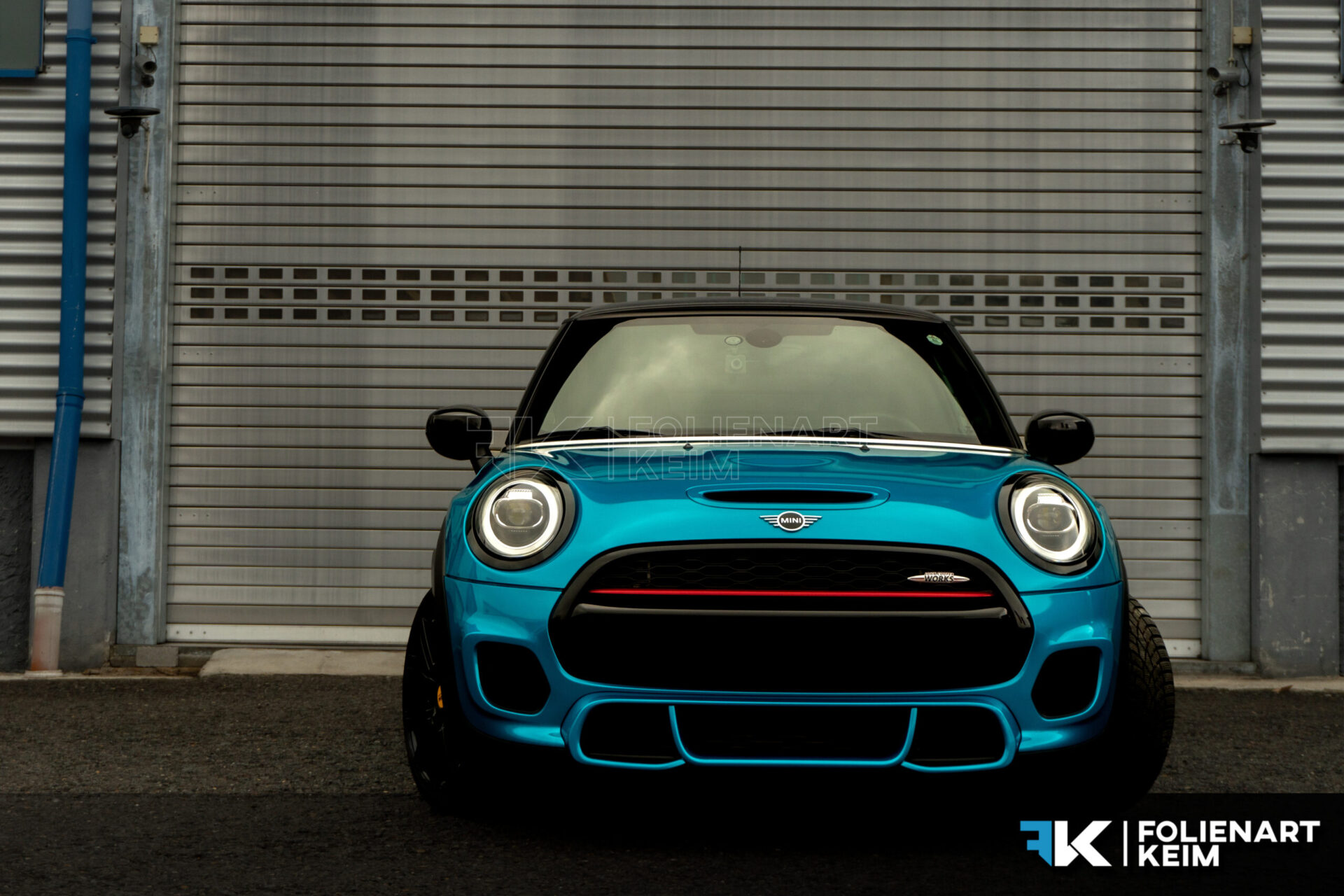 Mini Cooper Works – Atomic Teal – Folienart Keim